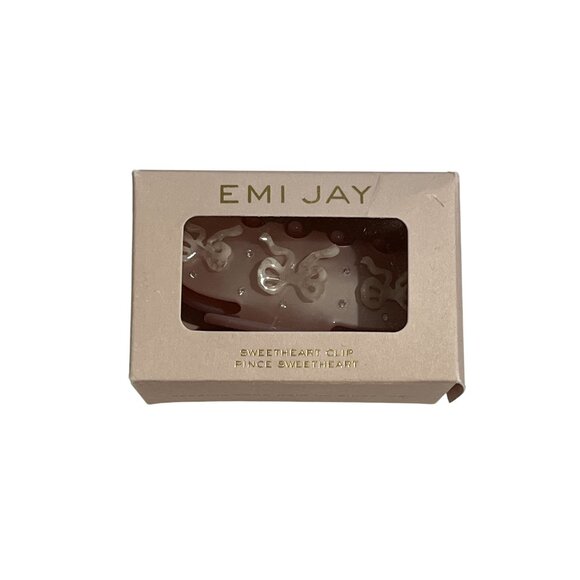 Emi Jay | Accessories | Emi Jay Sweetheart Claw Clip In Pink Pixie ...